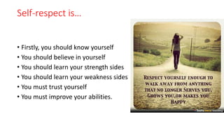 Self-Respect | PPTX