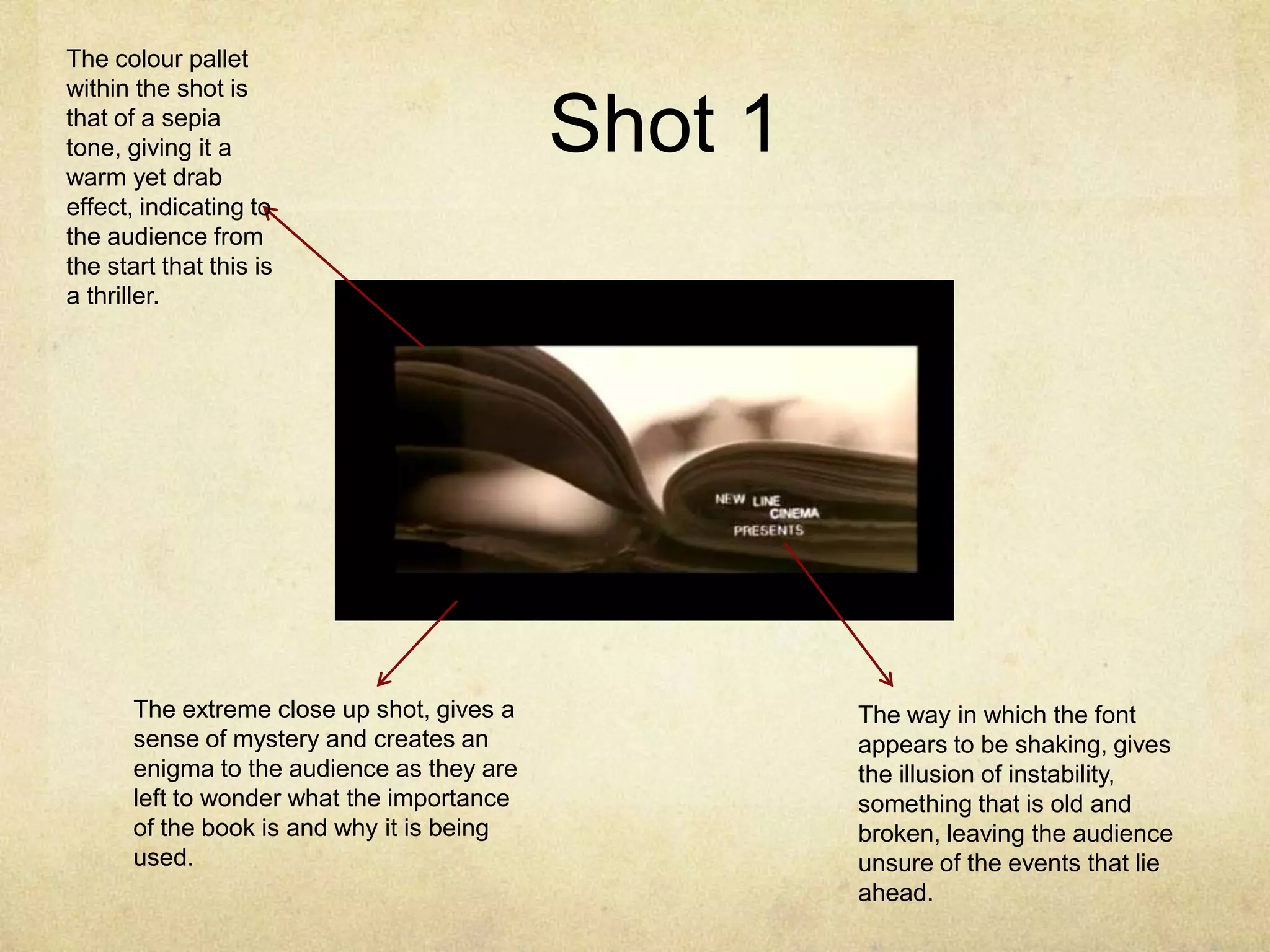 'Se7en' 9 shot analysis | PPTX