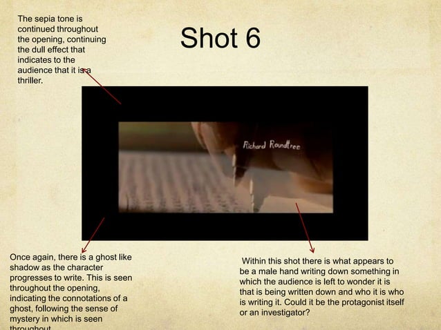 'Se7en' 9 shot analysis | PPT