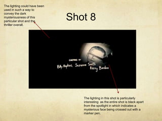 'Se7en' 9 shot analysis | PPTX