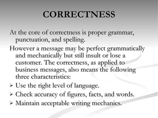 Seven Cs Of Effective Communications | PPT