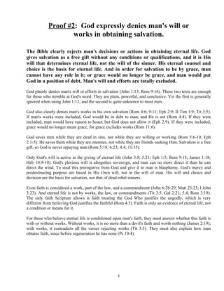 Seven proofs of unconditional salvation | DOC