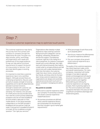 Seven steps-better-customer-experience-management | PDF