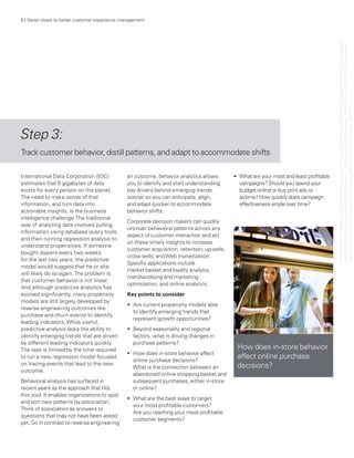 Seven steps-better-customer-experience-management | PDF