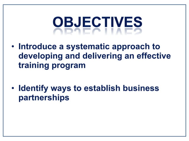Seven Steps To Creating Training Materials | PPT