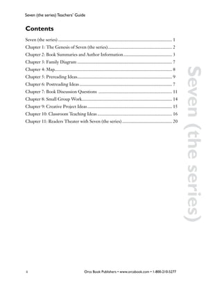 Seven (the series) Teachers' Guide | PDF