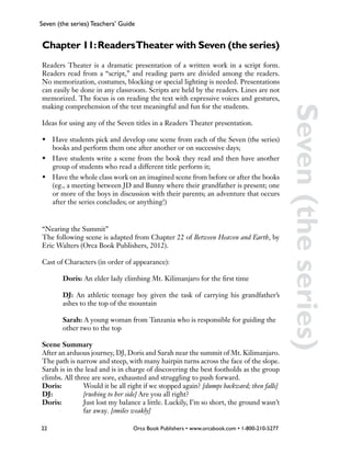 Seven (the series) Teachers' Guide | PDF