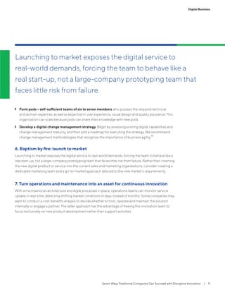 Seven Ways Traditional Companies Can Succeed with Disruptive Innovation ...