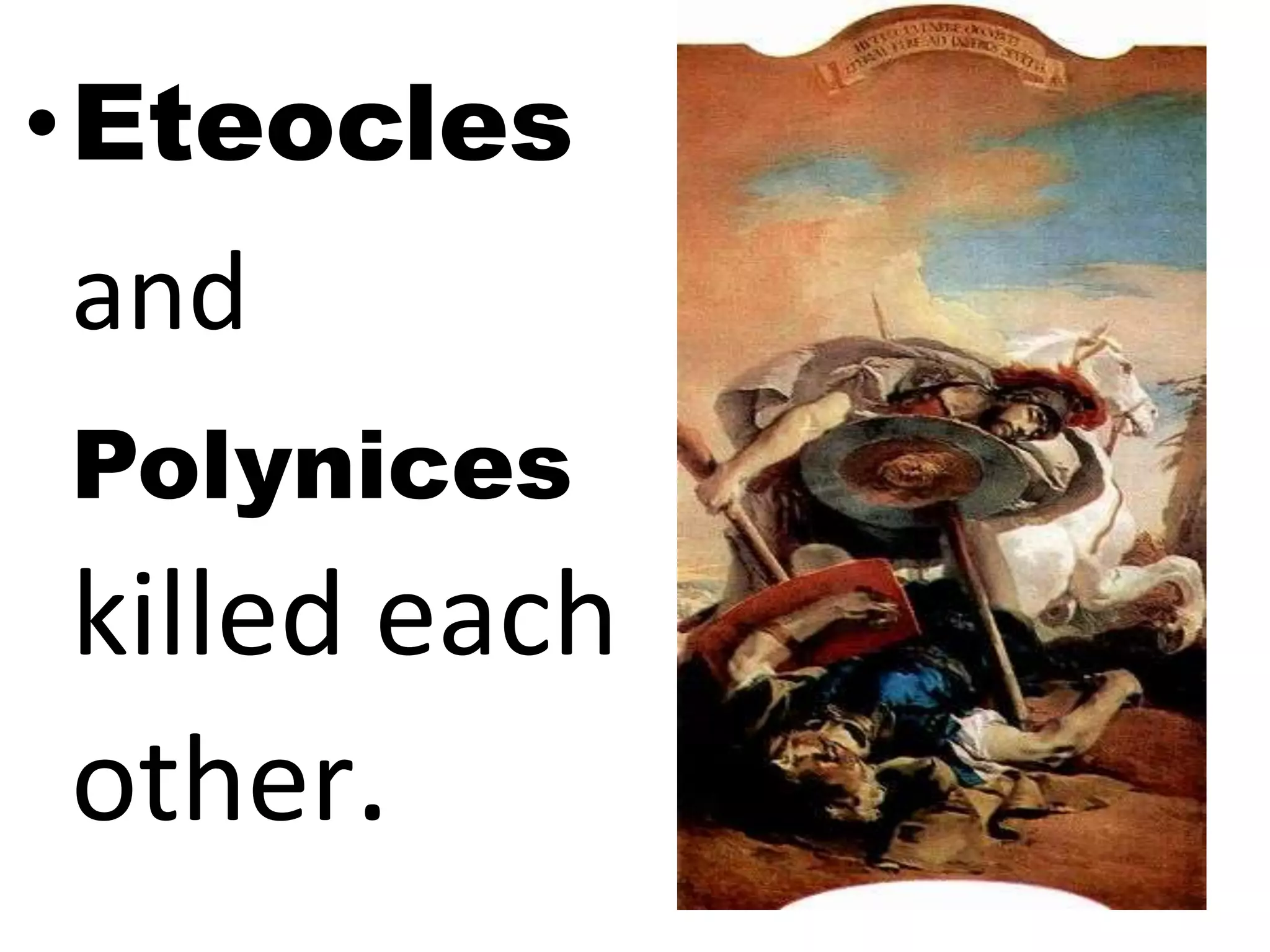 Seven Against Thebes | PPT