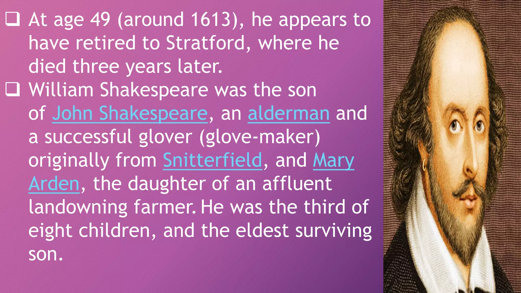 Seven ages of man | PPTX