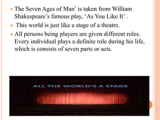 Seven ages of Man | PPTX