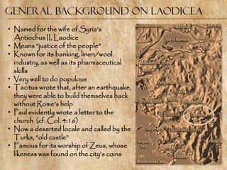 Seven churches - Laodicea | PDF