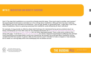 Seven Common Myths about Meditation (The Buddha Pill) | PDF