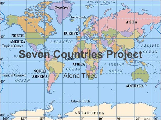 Seven countries project Alena | PPT