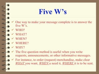 Seven Cs for communication skills slides | PPT