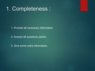 Sevencsofbusinesscommunication | PPT