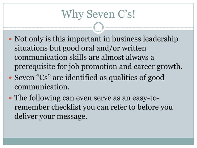 Seven C's of Effective Communication.pptx