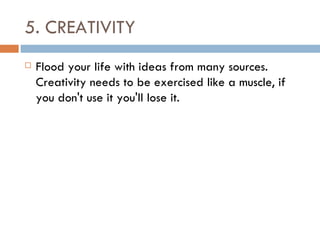 Seven c’s to success in business and leadership | PPT