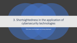 SEVEN DEADLY CYBERSECURITY SINS | PPT