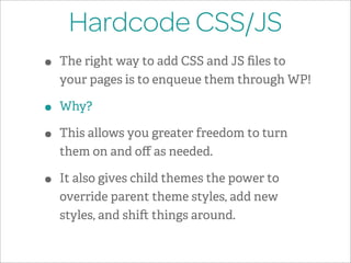 Seven deadly theming sins | PPT