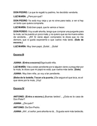Se vende una mula | DOCX