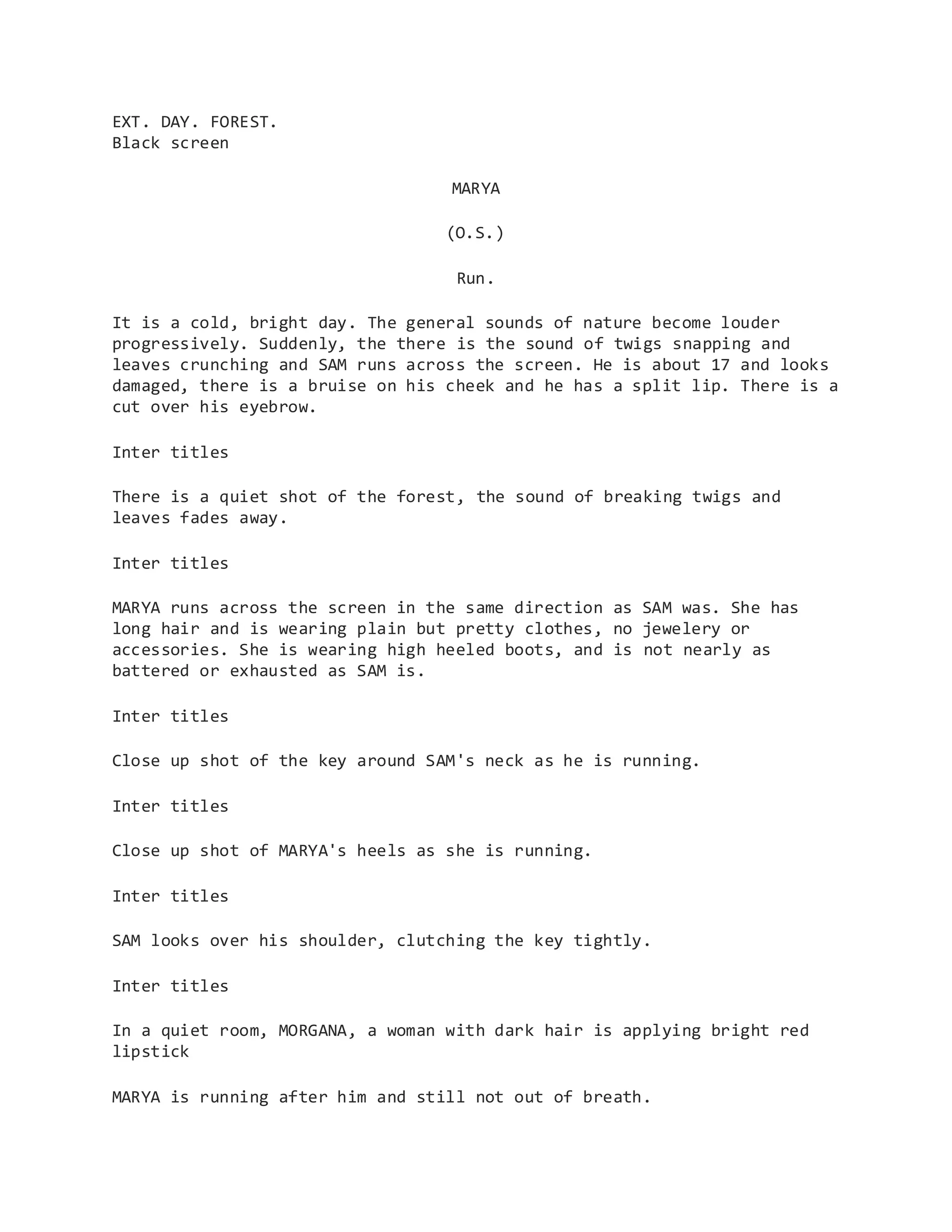 Seven Devils Opening Script | DOCX | Makeup and Accessories | Beauty