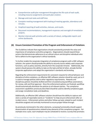 Seven Elements Of Effective Compliance Programs | PDF