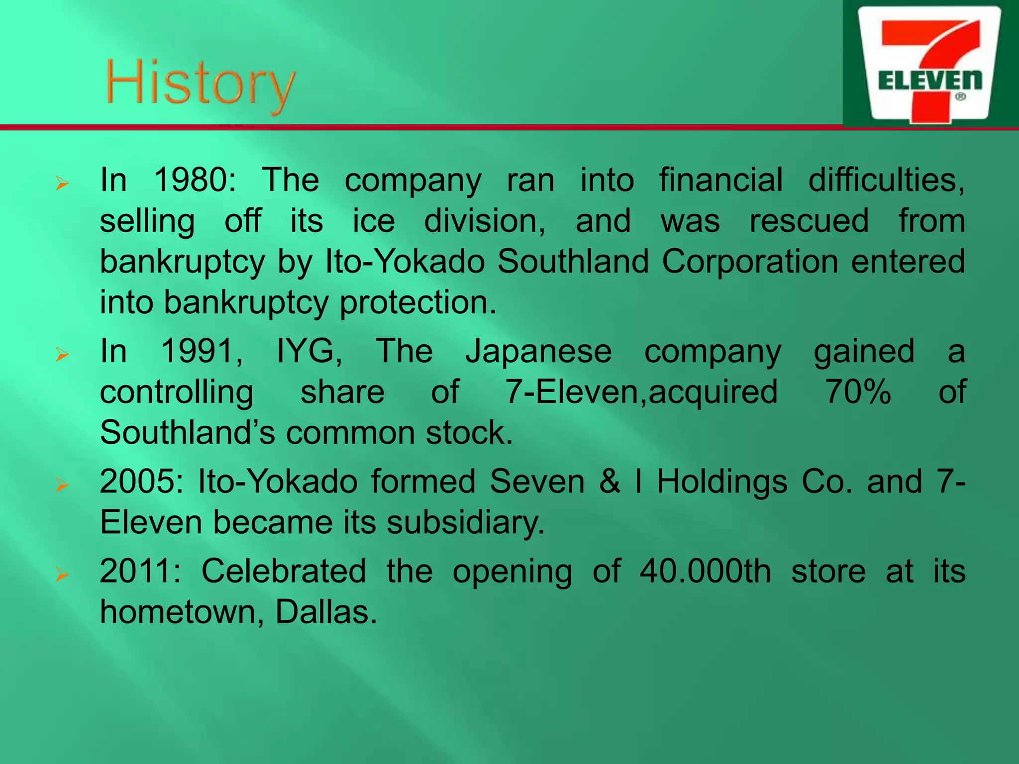 7-Eleven Presentation | PPTX