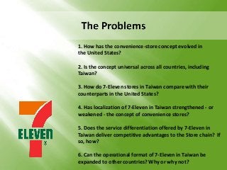 Seven Eleven (7 11) A Case study (Academics Purpose) | PPTX