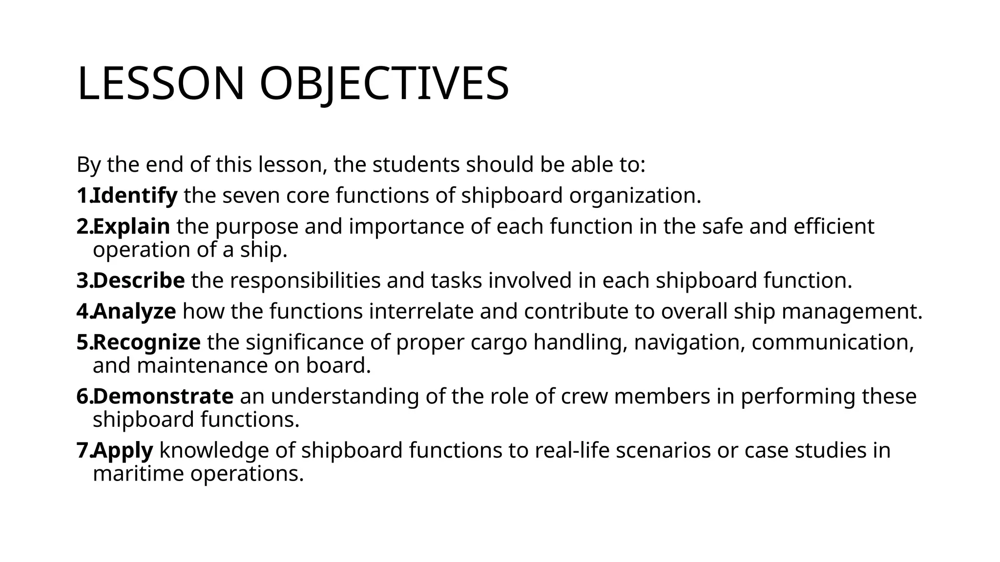 SEVEN FUNCTION OF SHIPBOARD ORGANIZATION.pptx