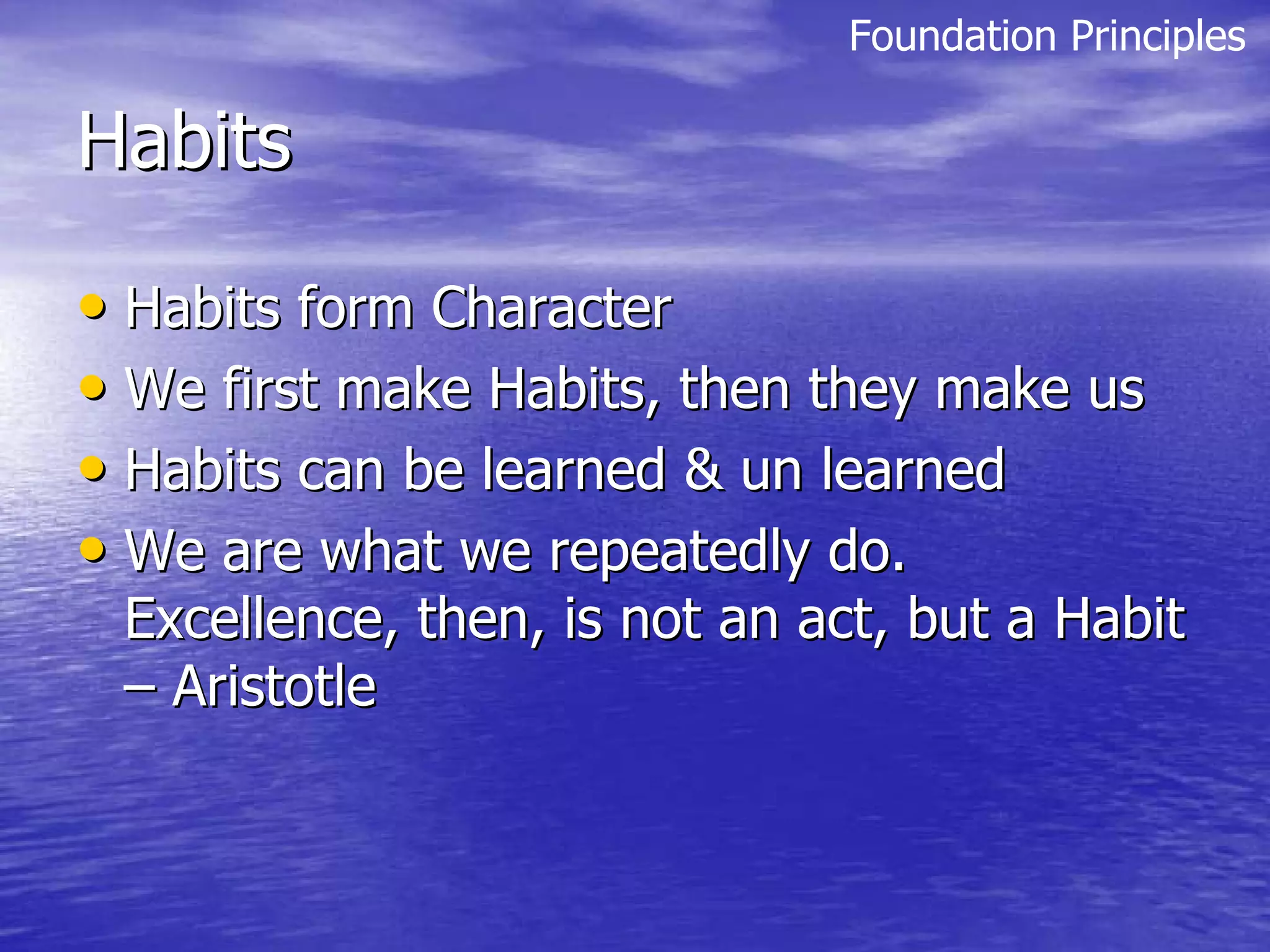 Seven habbits training] | PDF