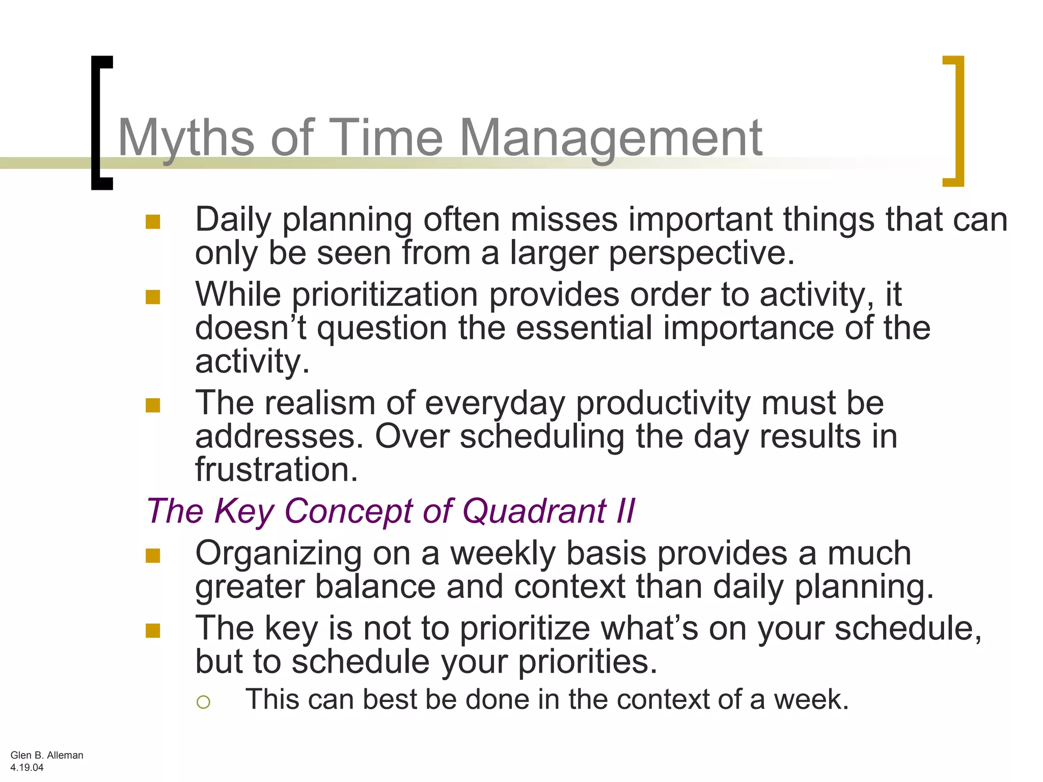 Seven Habits of Effective Project Managers | PDF