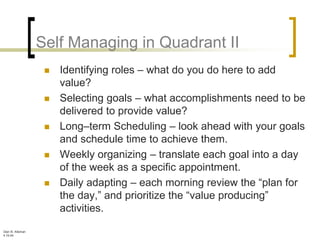 Seven Habits of Effective Project Managers | PDF