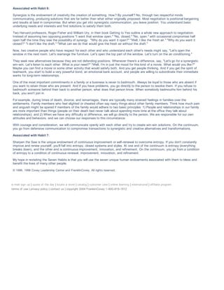 Seven Habits - Effective People | PDF | Religion & Spirituality