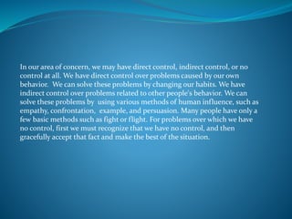 SEVEN HABITS OF HIGHLY EFFECTIVE PEOPLE | PPTX