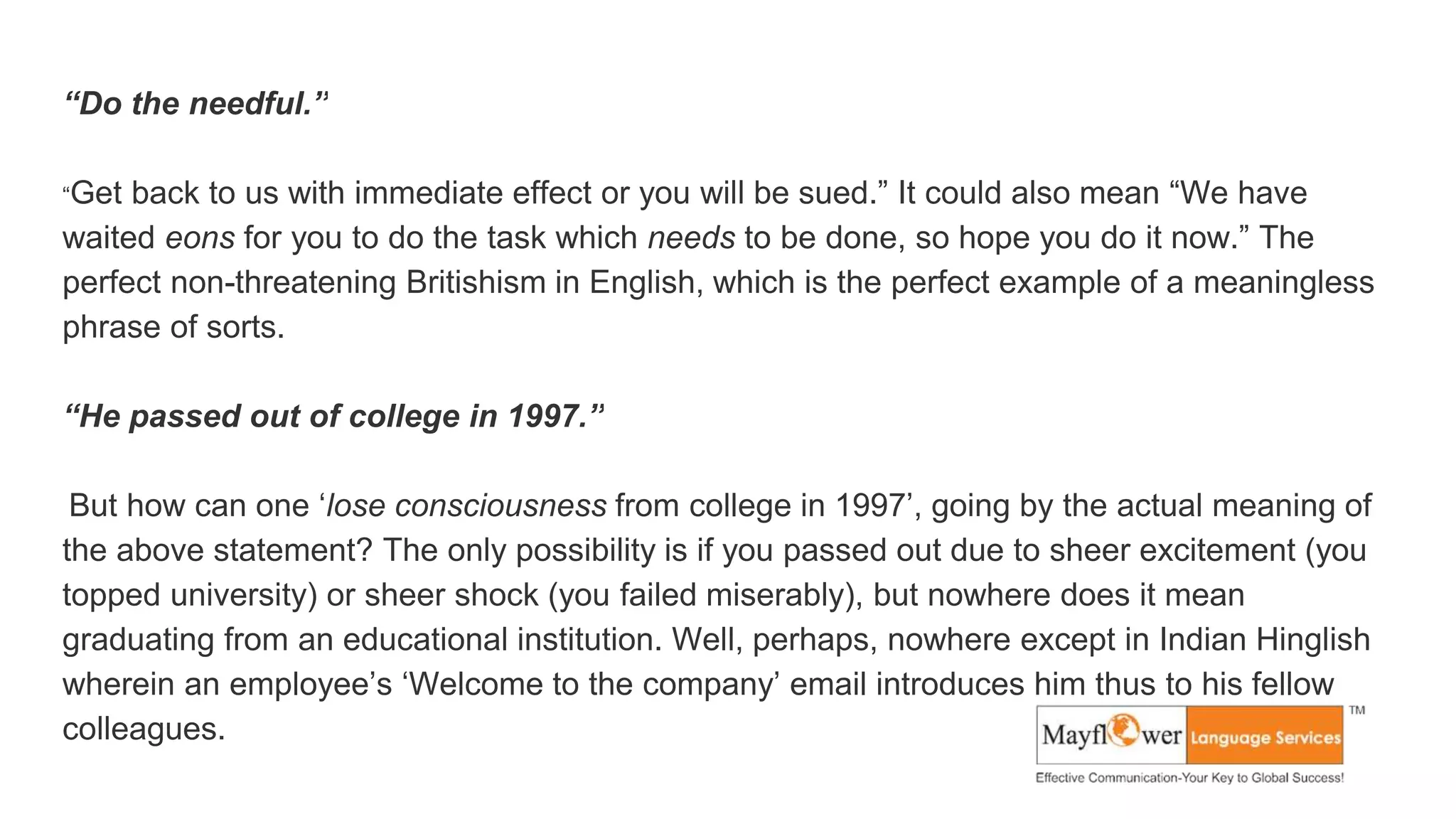 Seven ‘hinglish’ phrases you did not know were used in official lingo ...