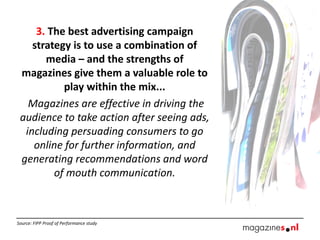 Seven key strengths about magazine media | PPT