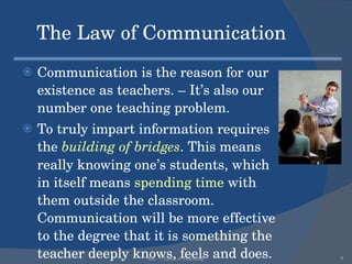 Seven Laws of Teaching | PPT