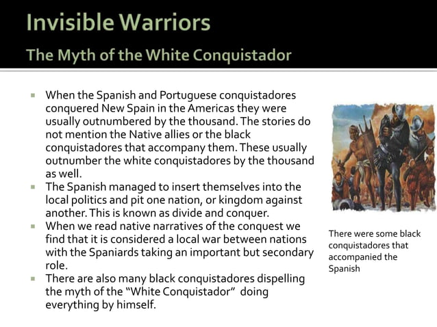 Seven myths of the Spanish Conquest | PPT