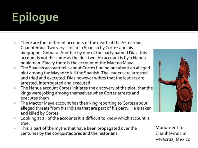 Seven myths of the Spanish Conquest | PPT