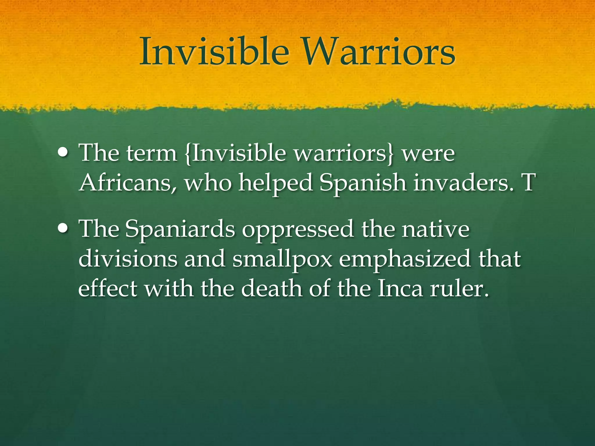 Seven myths of the spanish conquest | PPTX