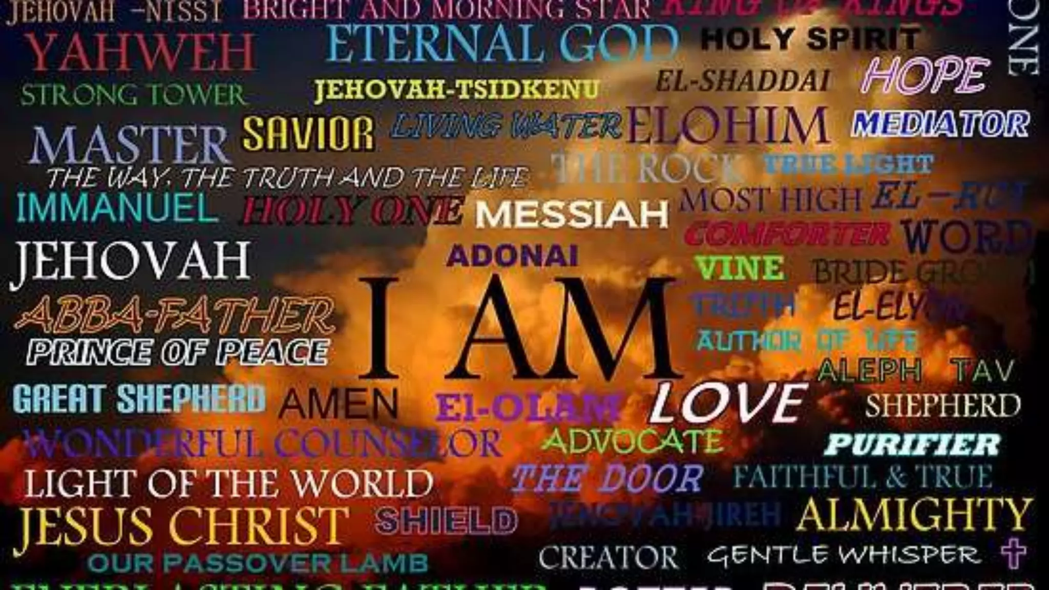 Seven names of god in judaism, Seven names of God in Christianism | PPT