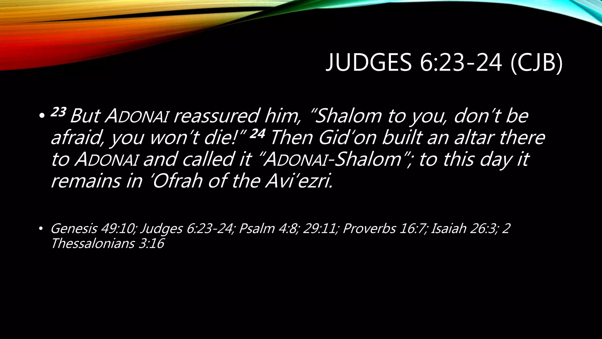 Seven names of god in judaism, Seven names of God in Christianism | PPTX