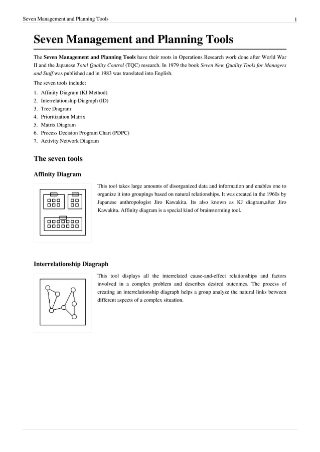 Seven new tools | PDF