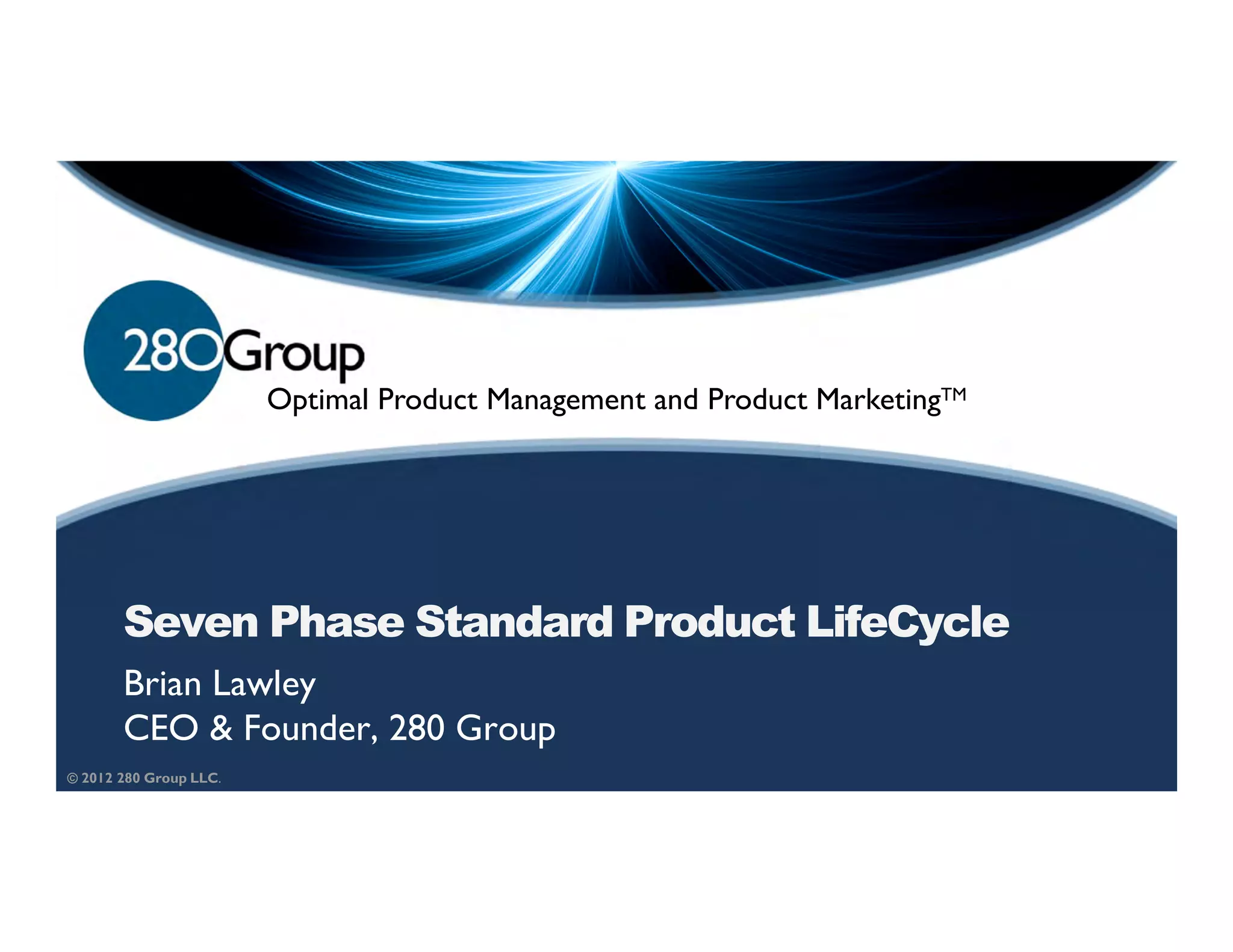 Seven Phases Standard Product Life Cyle | PDF