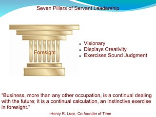 Seven pillars of servant leadership | PDF