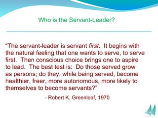 Seven pillars of servant leadership | PDF