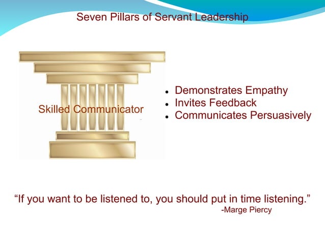 Seven pillars of servant leadership | PDF