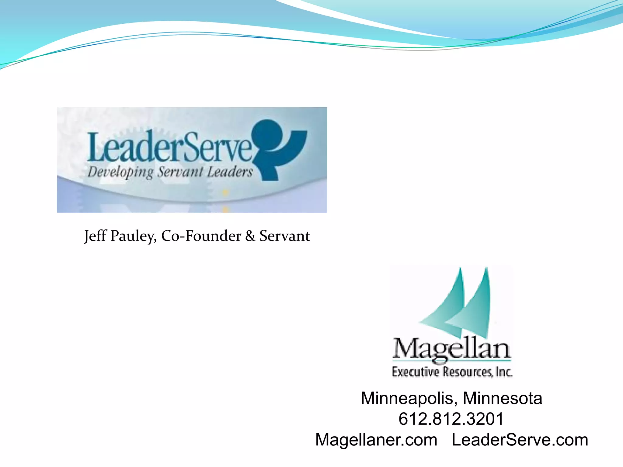 Seven Pillars Of Servant Leadership (Leader Serve, Model) | PPTX