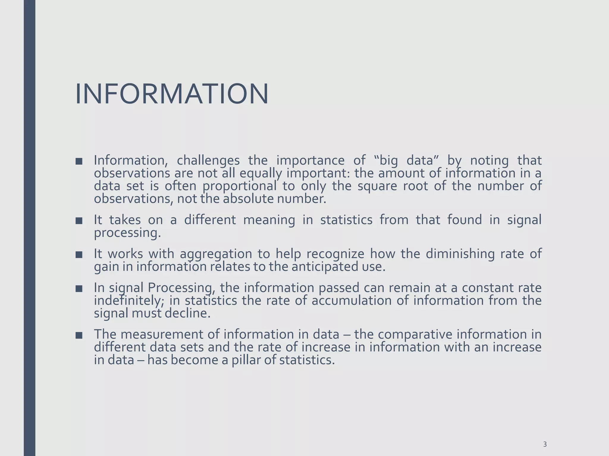 The Seven pillars of statistical wisdom Stephen M. Stigler | PPTX